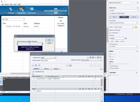 Advanced Actions In Training Simulation Elearning