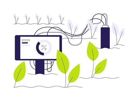 Premium Vector Soil Moisture Sensor Abstract Concept Vector Illustration Soil Moisture