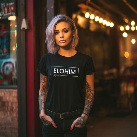 Unisex Elohim The Creator T Shirt Elohim Is The Name God Uses As The