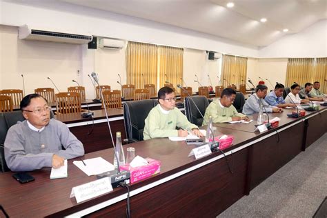 တနင်္သာရီတိုင်းဒေသကြီးဝန်ကြီးချုပ်ဦးမြတ်ကို ကဆုန်ညောင်ရေသွန်းပွဲ အခမ်းအနားကျင်းပရေး လုပ်ငန်းညှိန