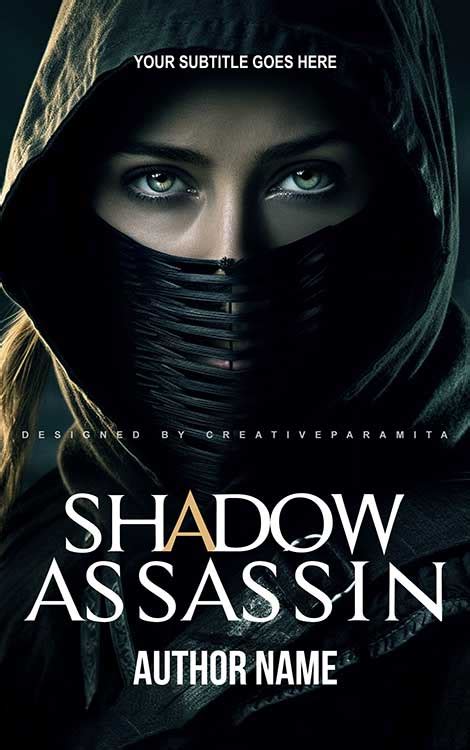 Shadow Assassin Premade Book Cover