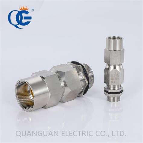 Explosion Proof Electrical Connectors Metal Cable Glands Armoured