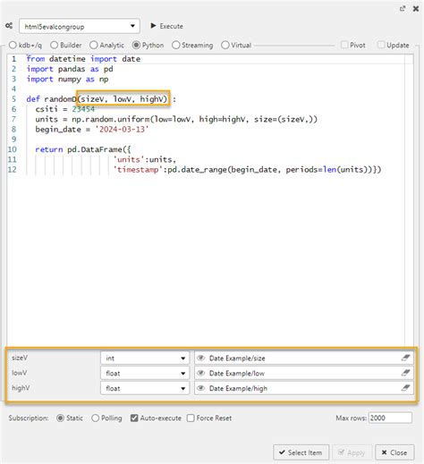 Data Sources Kx Dashboards