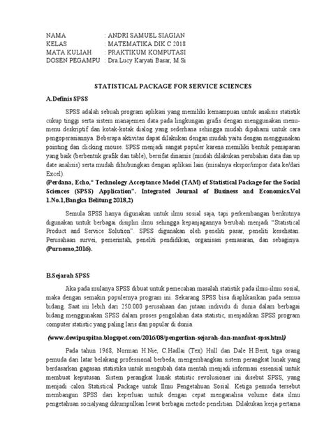 paper spss pdf komputer