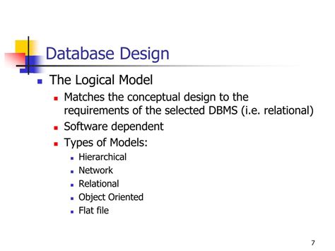 PPT Database Design Principles Lecture PowerPoint Presentation ID