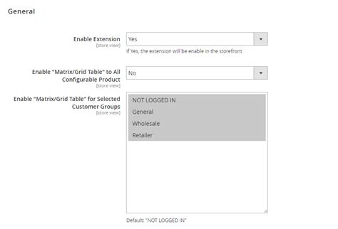 How To Display Magento 2 Configurable Products On Matrixgrid Table Ulmod