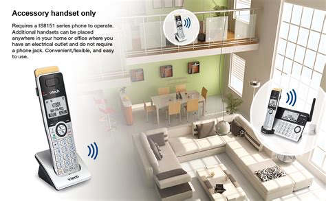 Vtech Is8101 Accessory Expandable Handset For The Vtech Is8151 3