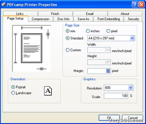 How To Create PDF And Set PDF Page Margin Via Virtual Printer VeryDOC