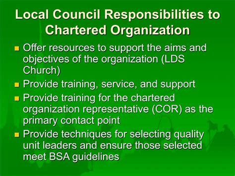 Ppt The Chartered Organization Lds Ward And Representative Cor