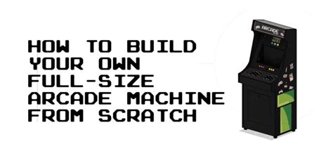 Build A Full Size Arcade Machine With Raspberry Pi Piday Raspberrypi