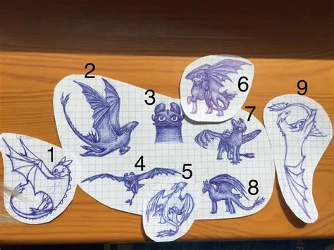 My Most Recent Toothless Sketches Which One Is The Best Scrolller