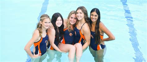 Girls Swimming In Water