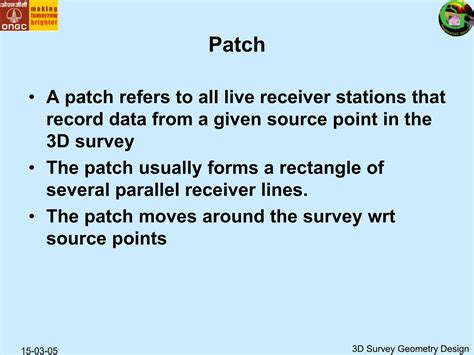 3d Seismic Data Acqusition For Subsurface Ppt