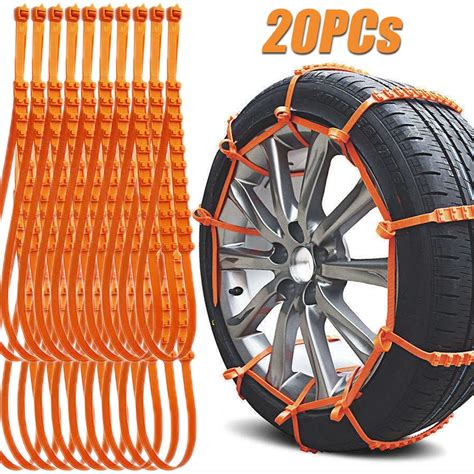 Cadenas De Nieve Para Neum Ticos De Coche Cadenas Antideslizantes Para Ruedas De Coche Cadena