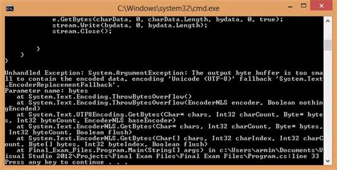 C Throw Bytes Overflow Stack Overflow