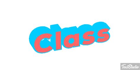 Class Word Animated  Logo Designs