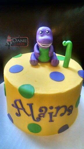 Barney Cake