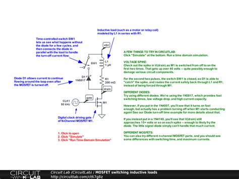 Mosfet Switch Circuit Examples Wiring Diagram