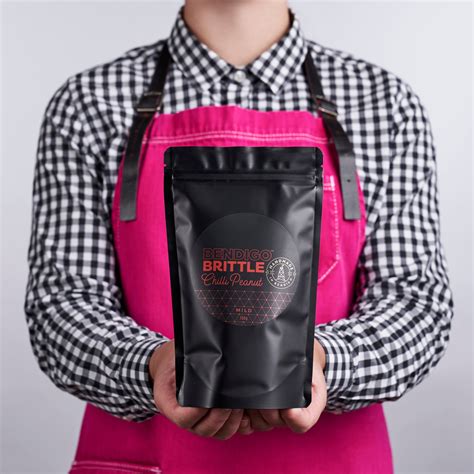 Chilli Peanut Brittle 100g Mild Bendigo Brittle