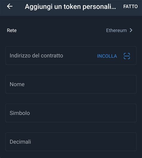 Configure A Custom Token In A Wallet Trust Wallet Example