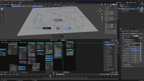 Blender 41 Alpha Geometry Nodes Grass Add Ons R3dmodeling