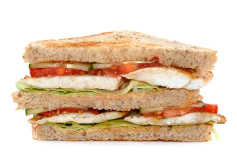 Клуб сандвич с пиле