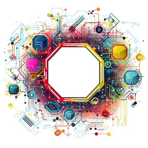 Premium Photo Creative Design Elements Scribbles Frames And More For Digital Art Illustration