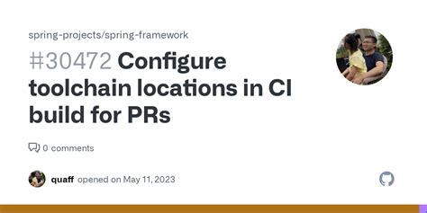 Configure Toolchain Locations In Ci Build For Prs · Issue 30472