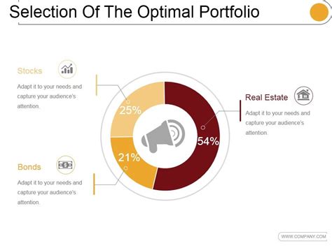 Selection Of The Optimal Portfolio Template Ppt PowerPoint Presentation D