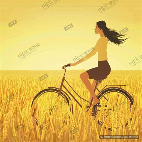 Ai创作图收麦子插画 小麦田插画 小麦种植插画 抱麦子的女孩 手绘芒种插画 芒种装饰画 芒种海报素材 金色麦子插画 农村姑娘插画 手绘莜麦插画 收割小麦插画 骑行海报素材 芒种时节的麦田 芒种