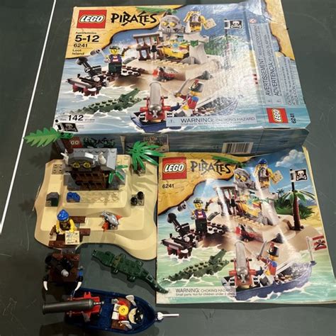 Lego Pirates 6241 Loot Island 99 Complete With Box And Instructions Ebay