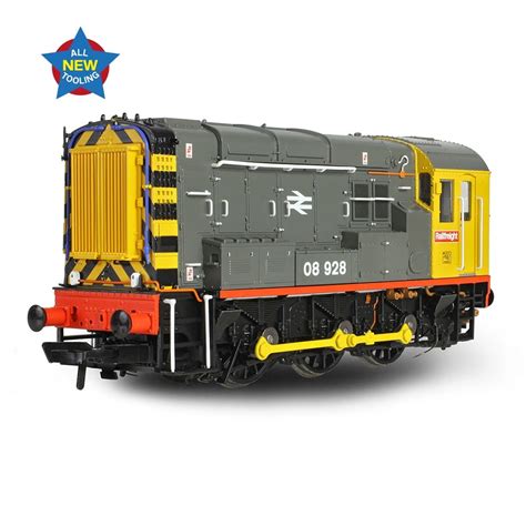 Bachmann Europe Plc Class 08 08928 Br Railfreight Red Stripe