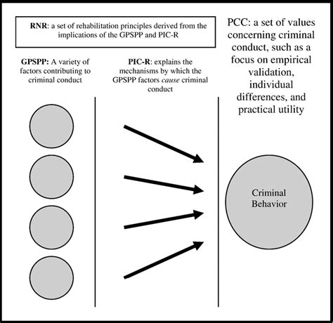 Figure 3 From Reconstructing The Risk Need Responsivity Model A Theoretical Elaboration And