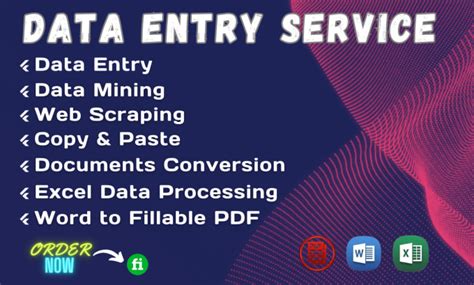 Do Data Entry Data Mining Web Scraping And Typing Services By