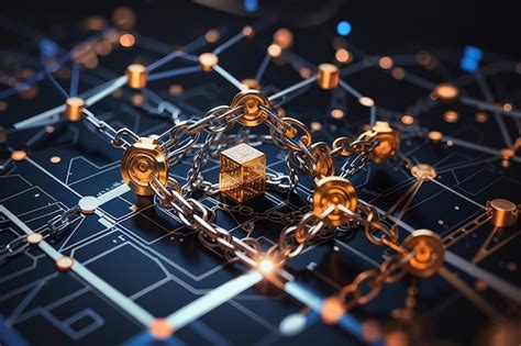 premium ai image blockchain credentials ensuring trust
