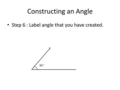 Constructing An Angle Or Triangle Using A Protractor PPTX