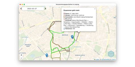 GitHub CodeforLeipzig Rallymap Visualize Registered Rallies In Leipzig