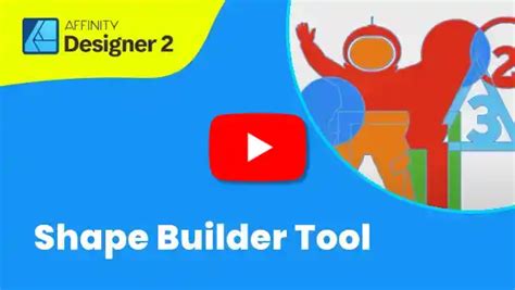 affinity designer shape builder tool jak używać wektorowego narzędzia