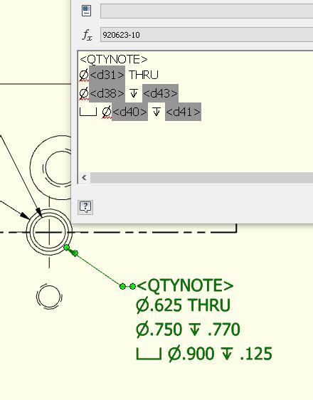 solved combine holes dimensions hole note or text note autodesk