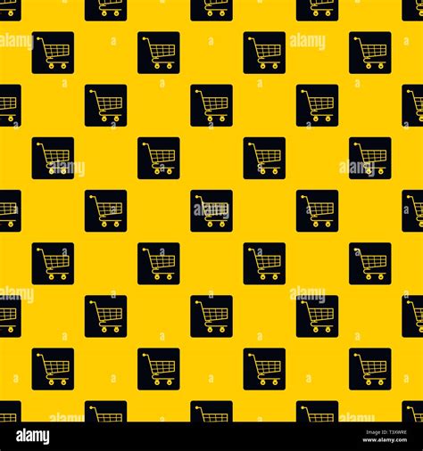 Shopping Cart Pattern Vector Stock Vector Image And Art Alamy