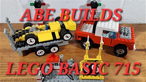 Abe Builds Lego Basic 715 Speed Build 4 Builds In One Set Youtube