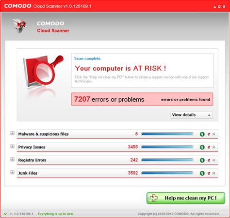 Comodo Cloud Scanner To Scan Malware And Suspicious File