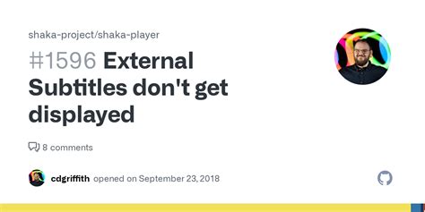 external subtitles don t get displayed · issue 1596 · shaka project