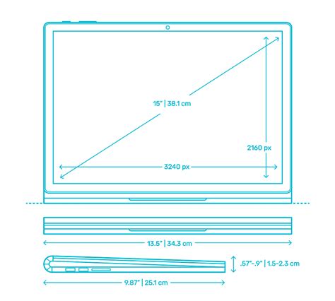 Microsoft Surface Computers Dimensions Drawings Dimensions Com