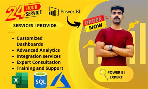 Design Interactive Power Bi Dashboards And Data Visualizations By