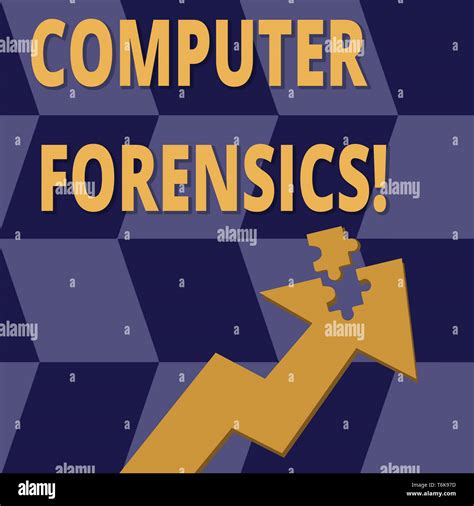 Handwriting Text Computer Forensics Conceptual Photo The Investigative