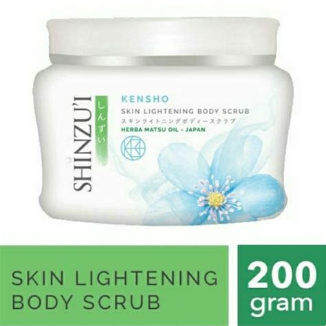 Jual Shinzui Lightening Body Scrub Kensho Lulur Badan Shinzui Shopee Indonesia