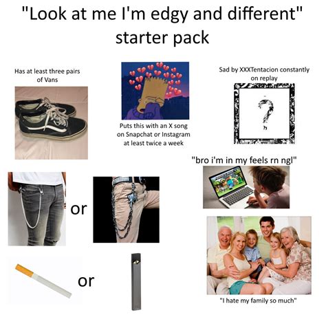 Pin By Ellie Burford On Dmg Dump Funny Starter Packs Starter Pack