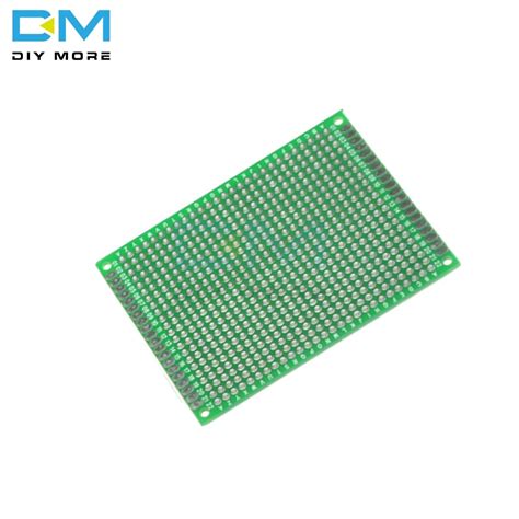 5pcs 6x8cm Double Side Protoboard Circuit Universal Diy Prototype Pcb Diymore