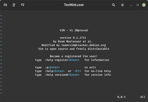 LFCS How To Install And Use Vi Vim In Linux